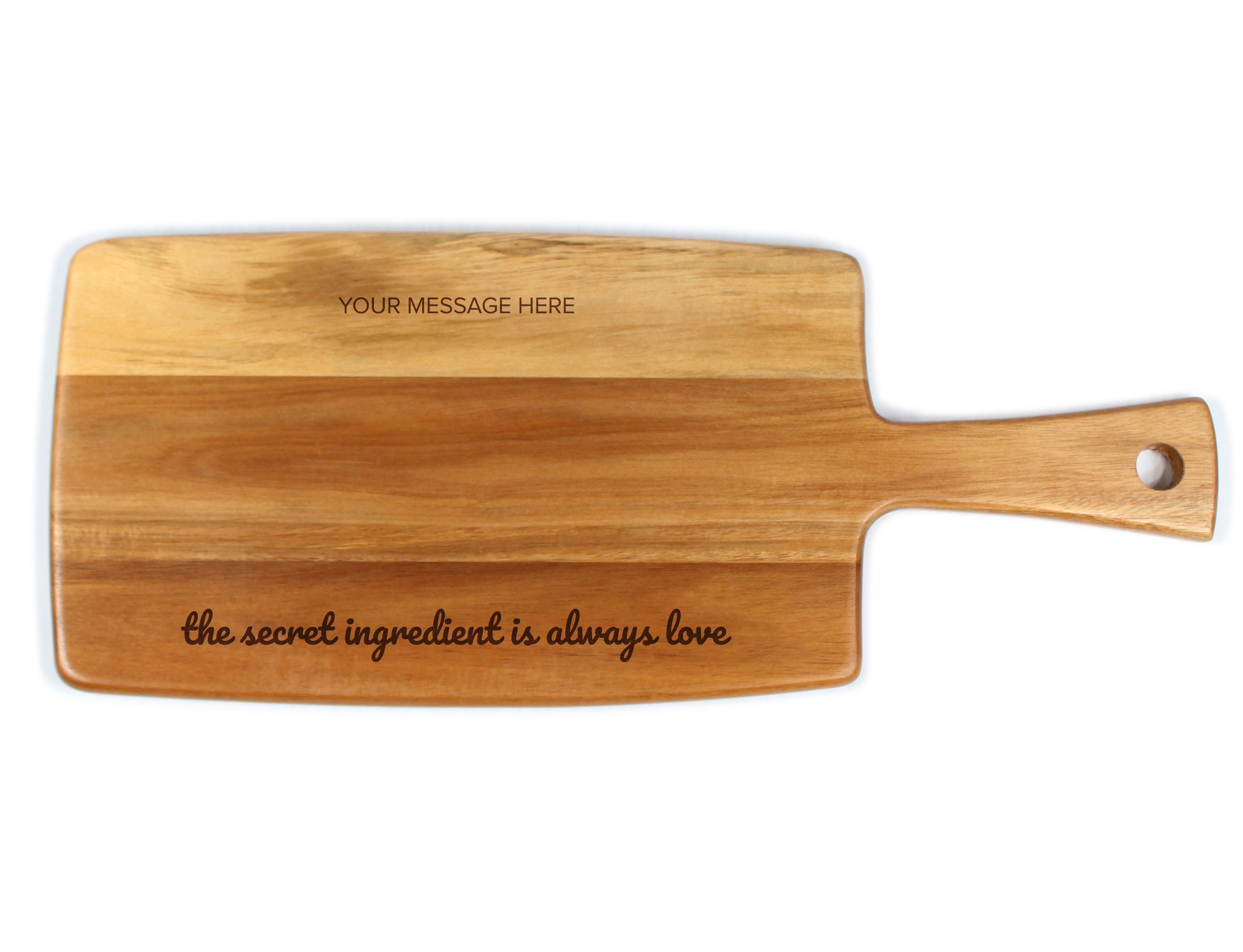 Secret Ingredient Love Personalised Cheese Board | Kroma